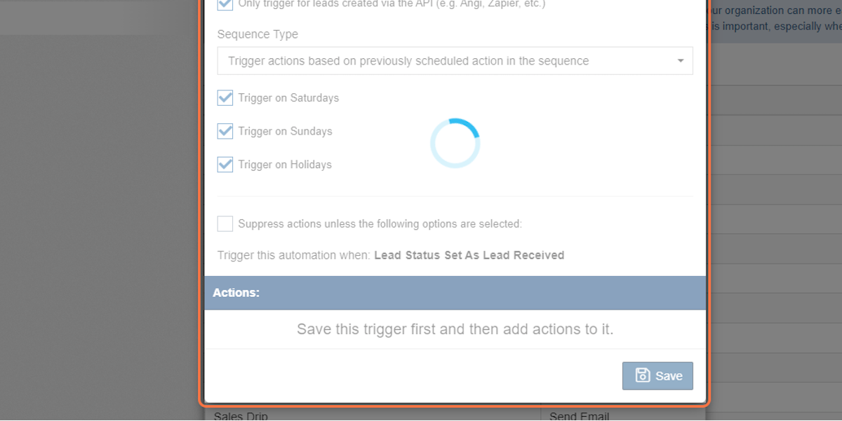 Lead & Project Status Automation